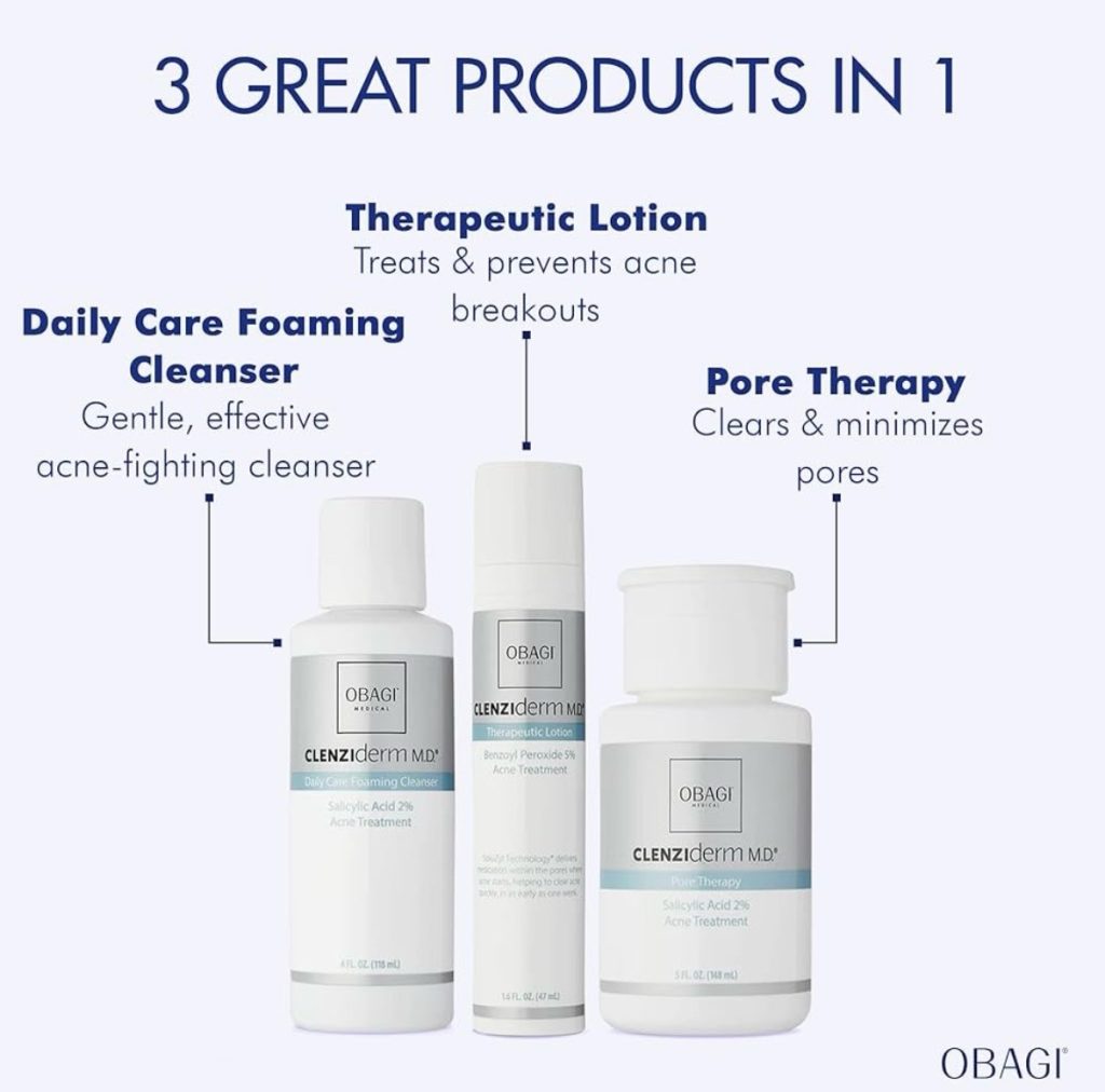 OBAGI CLENZIDERM M.D. System Acne Therapeutic System - Medical Skin Clinic
